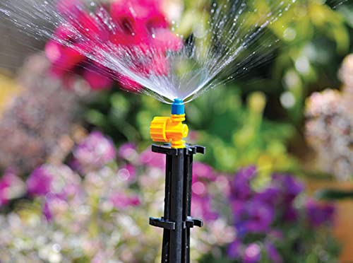 Hozelock Adjustable Microjet 180° Garden Hose Accessories Gardening Watering