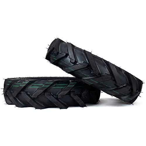 MowerPartsGroup (2) Tiller Tires 4.8x4x8 4.8x4-8 4.80-4.00-8 480/400-8 Ag Tread 4 Ply
