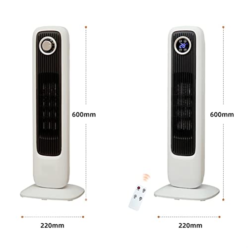 Outdoor Garden Heater Portable Space Heater, Quiet Fast Heating Electric Heater with Overheating & Tip-Over Protection, Oscillating Ceramic Heater for Bedroom, Office Patio Heater