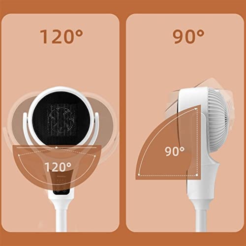 Outdoor Garden Heater Freestanding Space Heater for Indoor Use, 2000W PTC Ceramic Oscillating Heater with 3 Modes, Touch Panel and Remote Control, 7h-Timer, Safe and Quiet Patio He