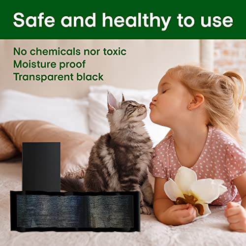 ELEGENZO Sticky Mouse Trap Mouse Traps Indoor for Home Rat Traps That Work for Trapping Snakes Rats Spiders Roaches & Other Rodents,3 transparent