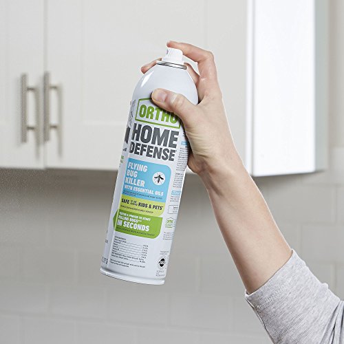 Ortho Home Defense Flying Bug Killer with Essential Oils 14 oz.