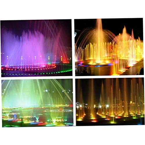 LABRIMP Remote Party Home Spot Bar Xmas Underwater Lamp LED Lighting W Control Changing for Seven Fountain Wedding Decor Day Lamps Lights Pool Water Waterfall Garden Light Black