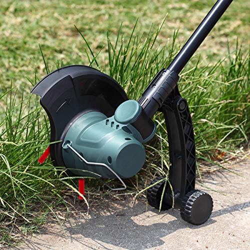GWHOLE 100 Pcs Plastic Mower Blades Cutters Replacement Garden Lawn Trimmer Accessories
