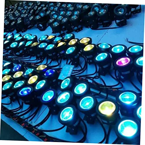 LABRIMP Remote Party Home Spot Bar Xmas Underwater Lamp LED Lighting W Control Changing for Seven Fountain Wedding Decor Day Lamps Lights Pool Water Waterfall Garden Light Black