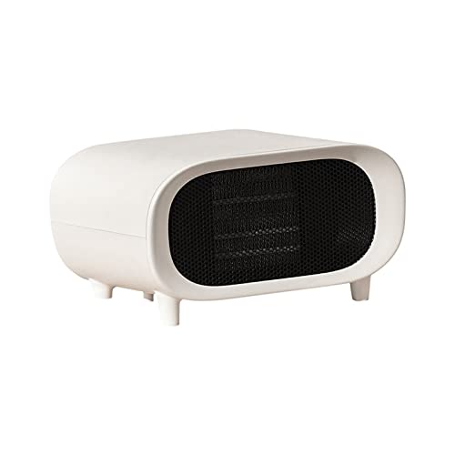 Outdoor Garden Heater 600W/300W Portable Electric Space Heater Safe And Quiet Ceramic Heater Fan Heat Up 50 Square Feet For Office Bedroom Desk Use Patio Heater (Color : Grey)