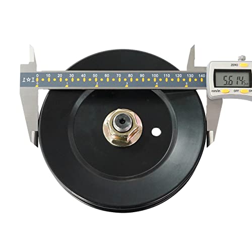 G.Times Outdoor Power Spindle Assembly Replace 918-0660B 618-04137 618-0625B 618-0990B 918-04137 918-0625B with Mounting Screws and Blade Mounting nut, Mounting Holes are Threaded