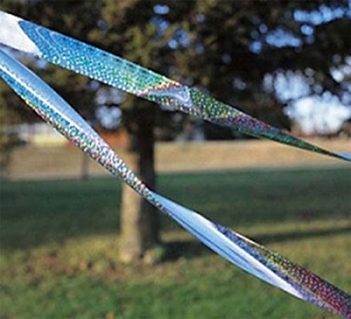 Bird-X Irri-Tape® Holographic Iridescent Foil Bird Scare Tape, 2" x 25ft Length