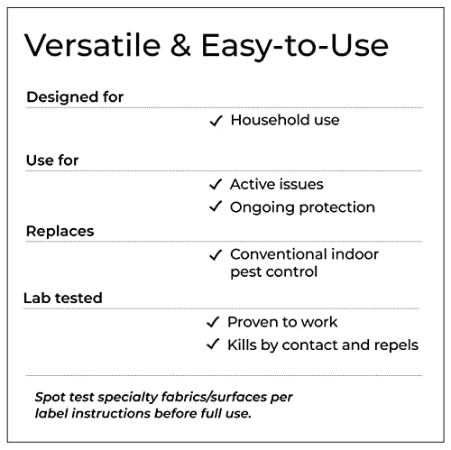 Wondercide - Indoor Pest Control Spray for Home and Kitchen - Ant, Roach, Spider, Fly, Flea, Bug Killer and Insect Repellent - with Natural Essential Oils - Pet and Family Safe โ Rosemary 32 oz