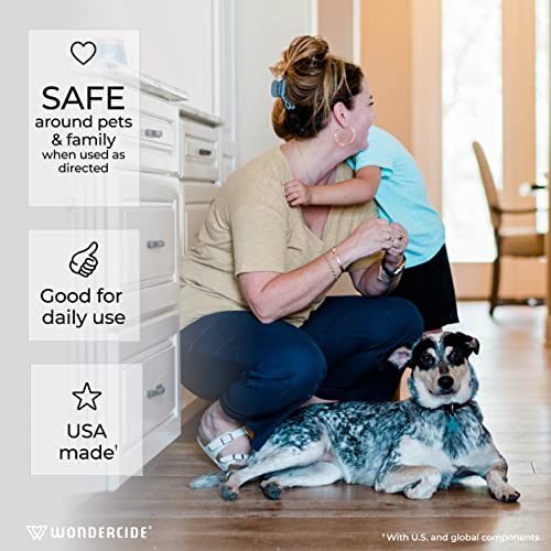 Wondercide - Indoor Pest Control Spray for Home and Kitchen - Ant, Roach, Spider, Fly, Flea, Bug Killer and Insect Repellent - with Natural Essential Oils - Pet and Family Safe โ Rosemary 32 oz