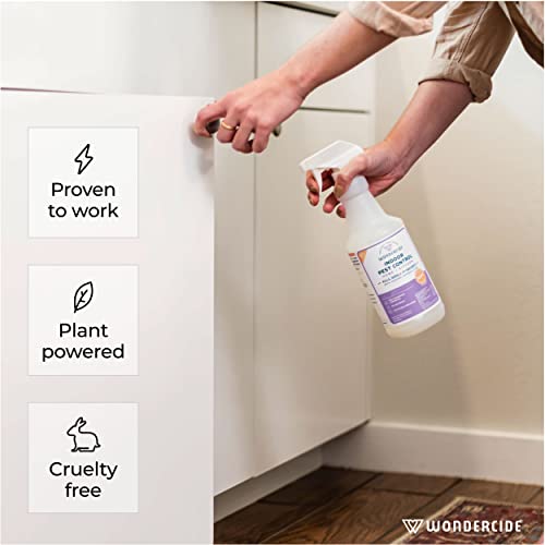 Wondercide - Indoor Pest Control Spray for Home and Kitchen - Ant, Roach, Spider, Fly, Flea, Bug Killer and Insect Repellent - with Natural Essential Oils - Pet and Family Safe โ Rosemary 32 oz
