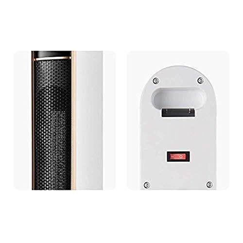 Outdoor Garden Heater Oscillating PTC Ceramic Heater - Remote Control Upright Heater Internal Oscillation 12 Hour Timer & 2 Heat Settings Thermostat and Safety Cut-Off Patio Heater