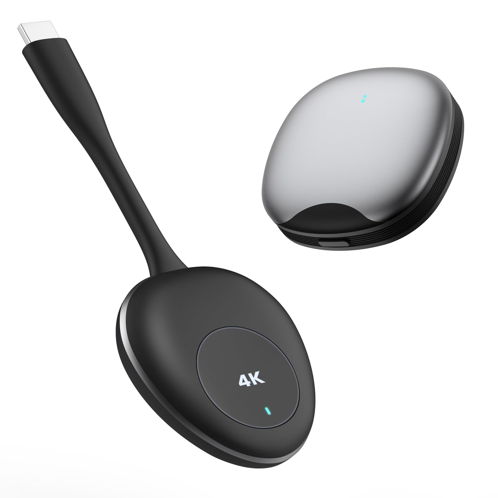4K Ultra HD Wireless HDMI Transmitter and Receiver 4K, Support 4K@60Hz 2.4/5GHz HD Extender Converter Adapter Plug and Play Streaming Video/Audio from PC/Laptop/Smartphone to HDTV/Projector