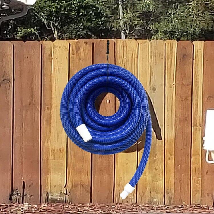 Swimming Pool Vacuum Hose Hanger, Wall Mount Heavy Duty Pool Hose Hanger Hook for Pool Hose, Garden Tools, Swimming Pool Accessories - Hold Up to 60 Feet 2ββ Hose (Hold 50 LBS), No Hose