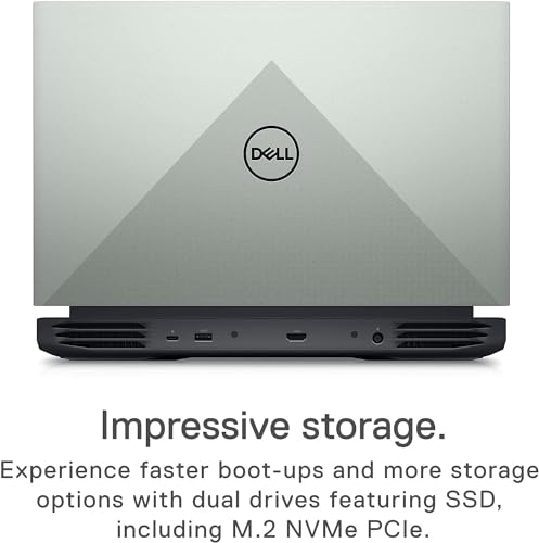 Dell 2023 Newest G15 Gaming Laptop, 15.6" FHD Display, Intel Core i7-12700H(14-core) Processor, NVIDIA GeForce RTX 3060, 32GB DDR5 RAM, 2TB SSD, Wi-Fi 6, Bluetooth, Windows 11 Home