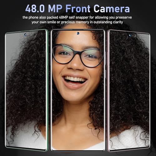 2023 Global Version S22 Ultra Smartphone 7.3INCH 5G Mobile Phones 16GB RAM 1TB ROM Cell Phone Facial Fingerprint Unlocking ID Dual Sim Card,Green-1TB