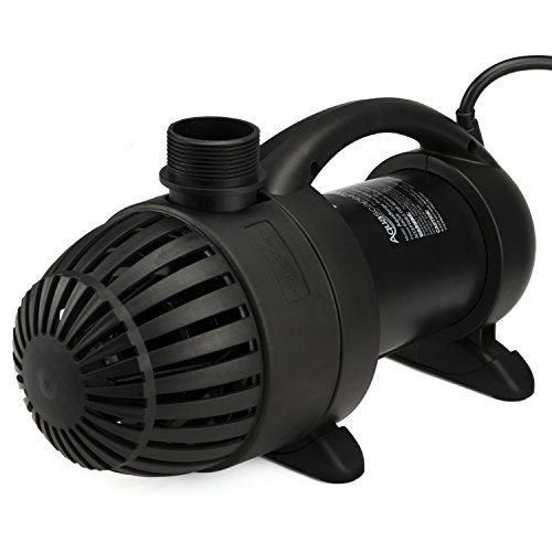 Aquascape 45010 AquaSurge PRO 4000-8000 GPH Water Pump Asynchronous, Smart Control App Ready, Black