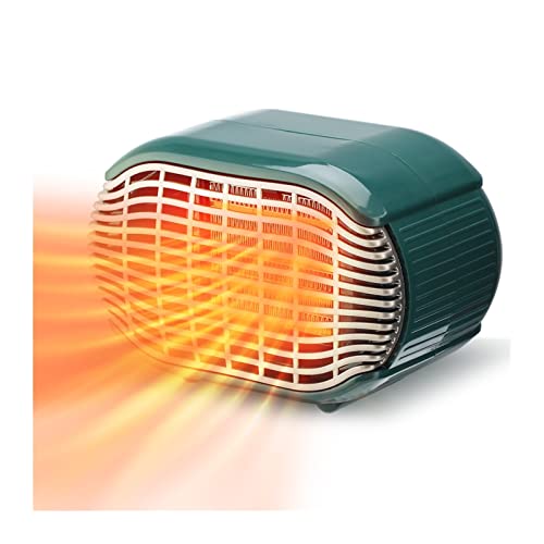 Outdoor Garden Heater Fan Desktop Fan Heater Portable Ceramic Fast Heating Temprature Adjustable for Home Office Patio Heater (Color : 01, Size : EU)