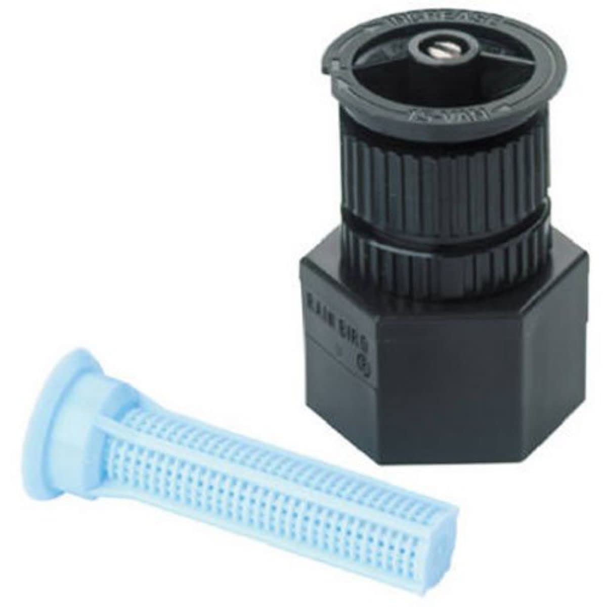 Rain Bird A17AP Shrub Nozzle, 0° -360, 8' -15' Spray Distance, Adjustable Pattern, Black