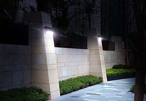 eLEDing 1100 Lumens Black PIR Motion Activated Solar Power Outdoor LED 5-in-1 Flood Light for Parking Area Garage Yard Backyard Garden Deck Path Camping
