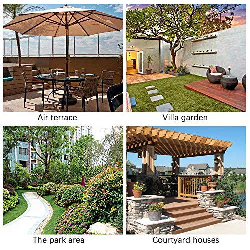 Solar Ground Lights, Solar Disk Lights 8LED Outdoor Landscape Lights for Garden Patio Pathway Lawn Yard Driveway Walkway(8Packs)
