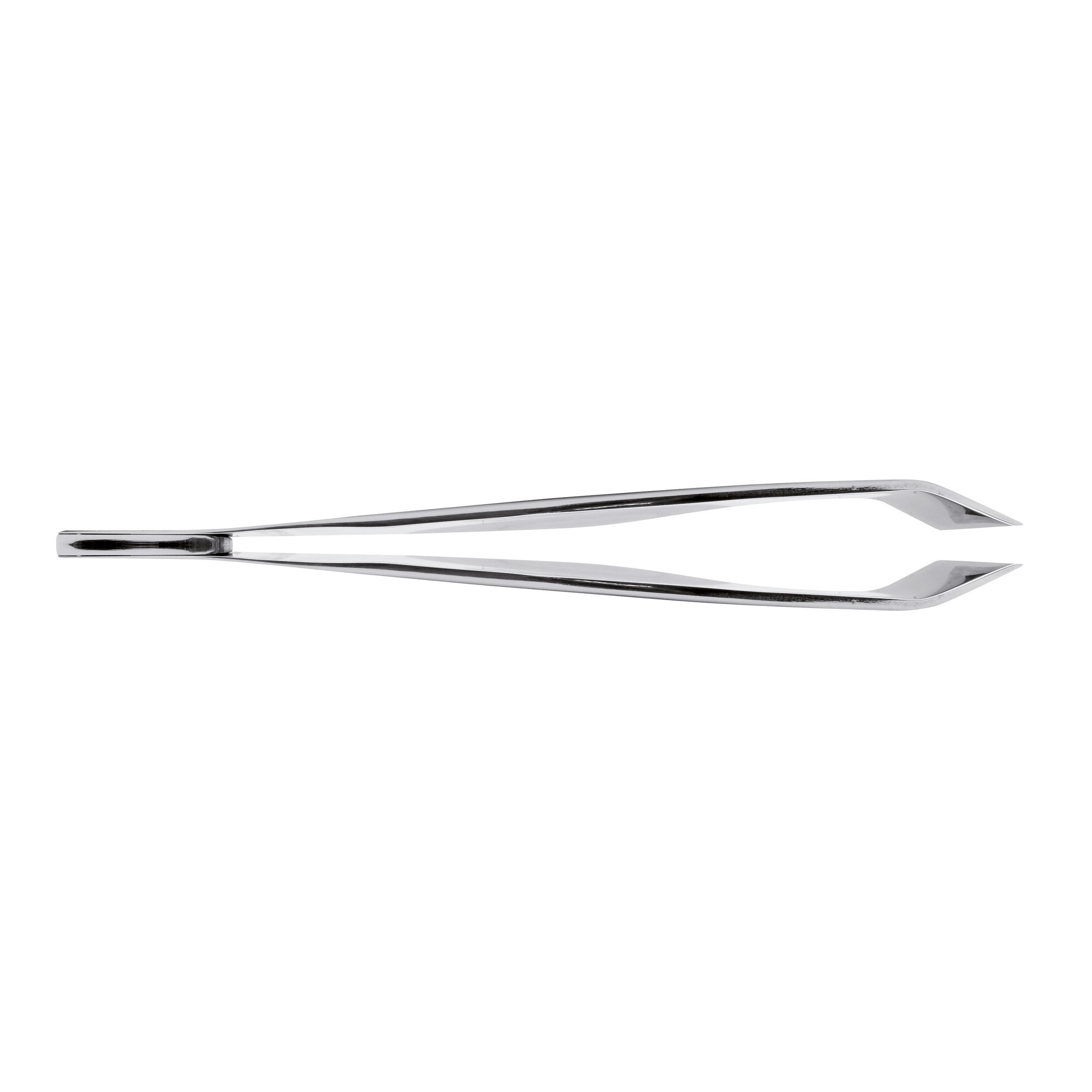 Shun DM0901 Cutlery Fish Bone Tweezers, Culinary Tweezers Ideal for Removing Pin Bones and Feathers from Fish and Poultry, Tapered, Flat Tip, Secure Grip, Stainless Steel Construction,Silver,4 inch