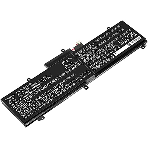 Cameron Sino New 4800mAh Battery for GU502DU, GU502GU, GU502GU-AZ047T, GU502GV, GU502LWS, GU532GU, GU532GU-AZ076T, GX502GV, GX502GW, GX532GV, GX532GW, ProArt StudioBook Pro 15 W500G