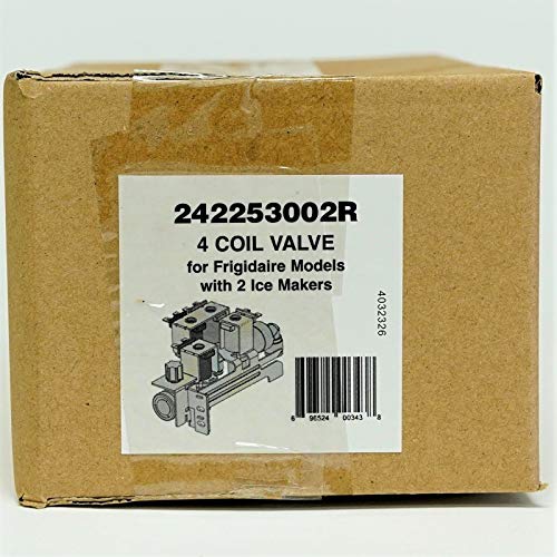 Water Inlet Valve for 242253002 AP5669874 PS7321353,Replacement for Electrolux OEM