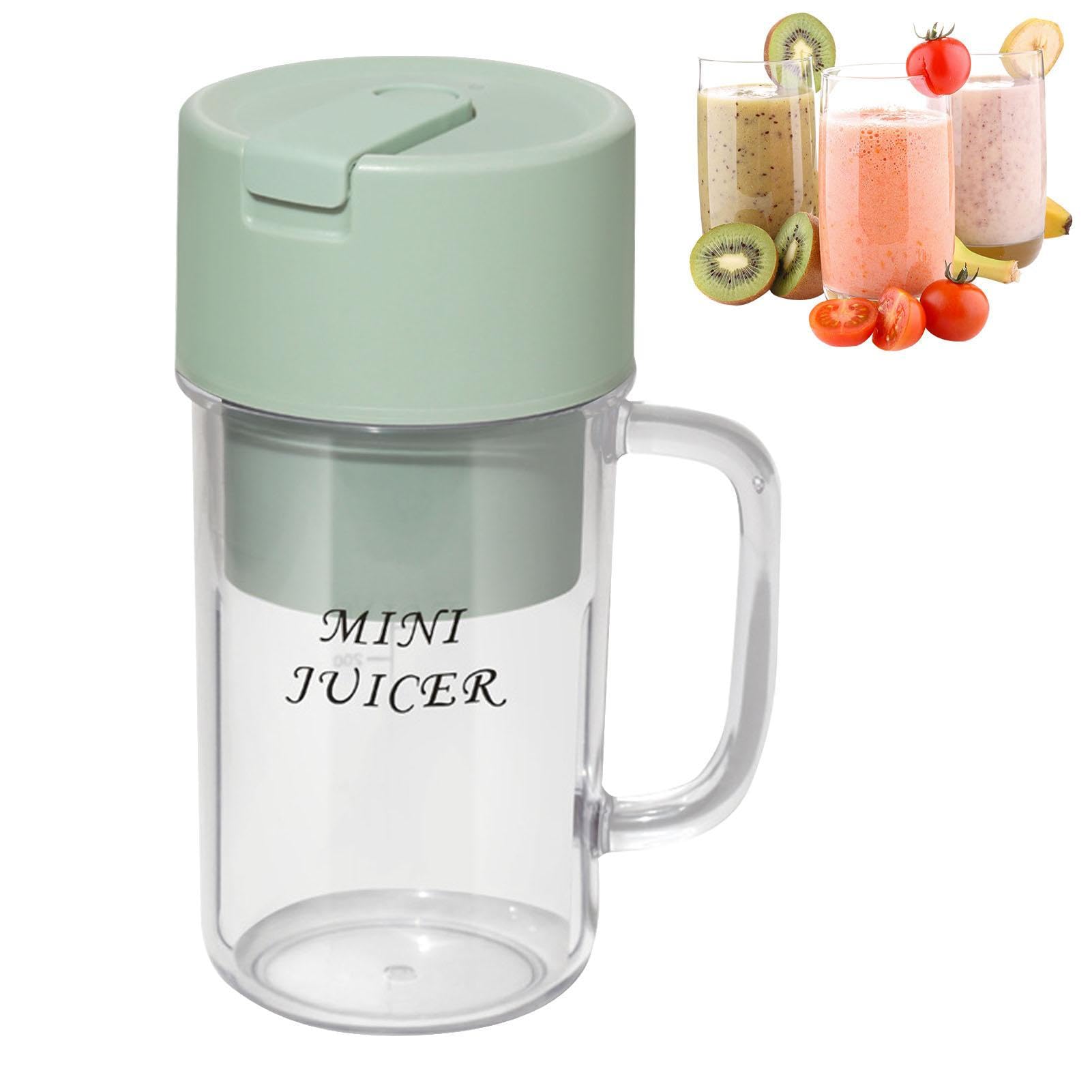 Juice Mini Cup Blender, Mini Juice Blender,3 in 1 Colors Mini Travel Juicer Blender, Electric Travel Blender with Straw,3000mah Rechargeable Mini Juice Blender, Blender Juicer Cup for Gym & Outdoor