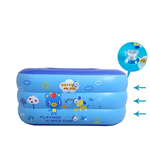 Generic 1.2/1.3/1.5/1.8M Kids Inflatable Swimming Pool Childs Toddlers Family Backyard Garden Pool 1.5M/2