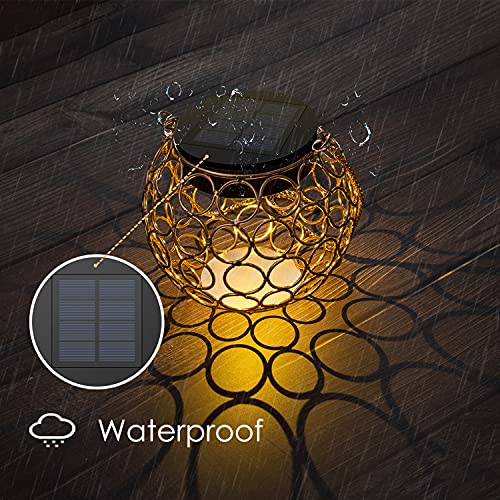 (2 Pack)Solar Light Replacement Top Parts for Outdoor Hanging Lantern LED Solar Panel Lantern Lid Lights , Lantern Light Replacement , Outdoor Solar Replacement Parts , Garden Patio Decor