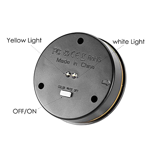 (2 Pack)Solar Light Replacement Top Parts for Outdoor Hanging Lantern LED Solar Panel Lantern Lid Lights , Lantern Light Replacement , Outdoor Solar Replacement Parts , Garden Patio Decor