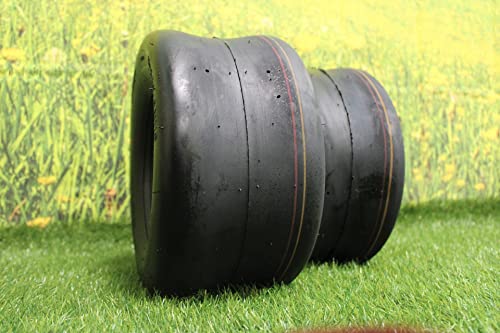 Set of Two 13X6.50-6 4 Ply Turf Tires for Lawn & Garden Mower 13X6.5-6