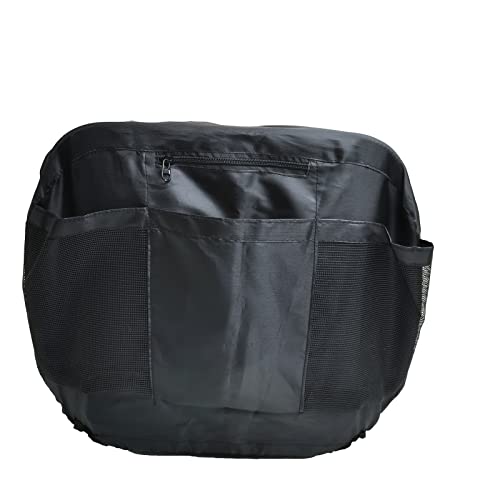 GaeaAuto Riding Lawn Mower Seat Cover 600D Oxford Cloth Weatherproof Deluxe Durable Tractor Seat Cover, Yellow, Medium