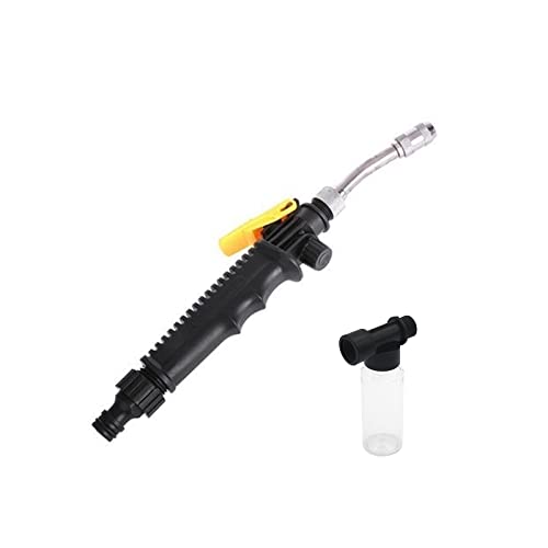 2 In 1 Pressure Washer Metal Water Hose Nozzle for Watering Plants & Lawns, Washing Cars & Pets Pressure Washer Accessories Jet Nozzle Pressure Washer Wand Hand Sprayer