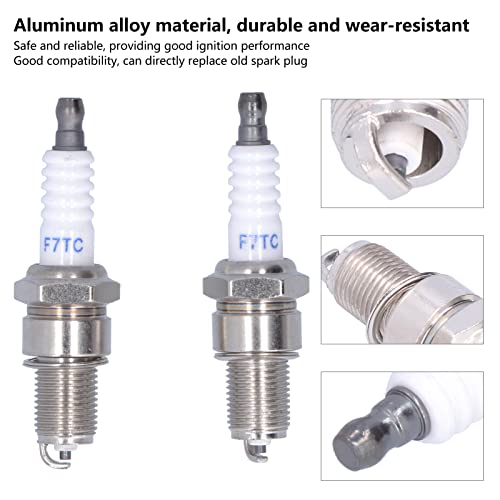 WESE Spark Plug, 2PCS Spark Plug Replacement F6RTC for MTD 951‑10292 751‑10292 Torch Engine 131‑039 Lawn Mower, WESE-138