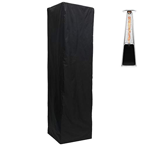 NewSoul Patio Heater Cover, Waterproof Heavy Duty Oxford Fabrics Garden Outdoor Pyramid Heater Furniture Protector Cover, 87x21x24inch