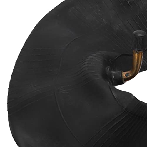 Dilwe Inner Tube, 4.10/3.50β4 Rubber Bent Valve Inner Tube for Trolleys, Lawn Mowers, Garden Trailers, Garden Tractors