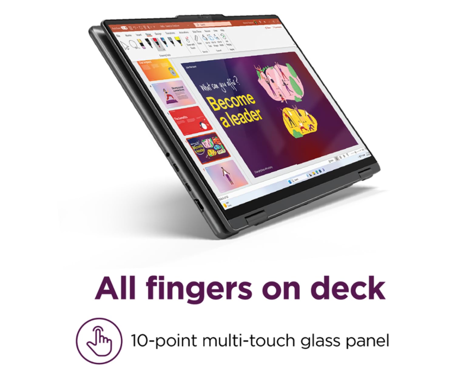Lenovo 2024 Yoga 7i 2-in-1 Slim Laptop, 16" WUXGA Touchscreen, Ultra 7 155U (Beats i7-1335U), Backlit KB, FP Reader, Thunderbolt 4, TÜV, Win11Pro, w/AI Copilot & Stylus Pen(16GB RAM|1TB SSD)