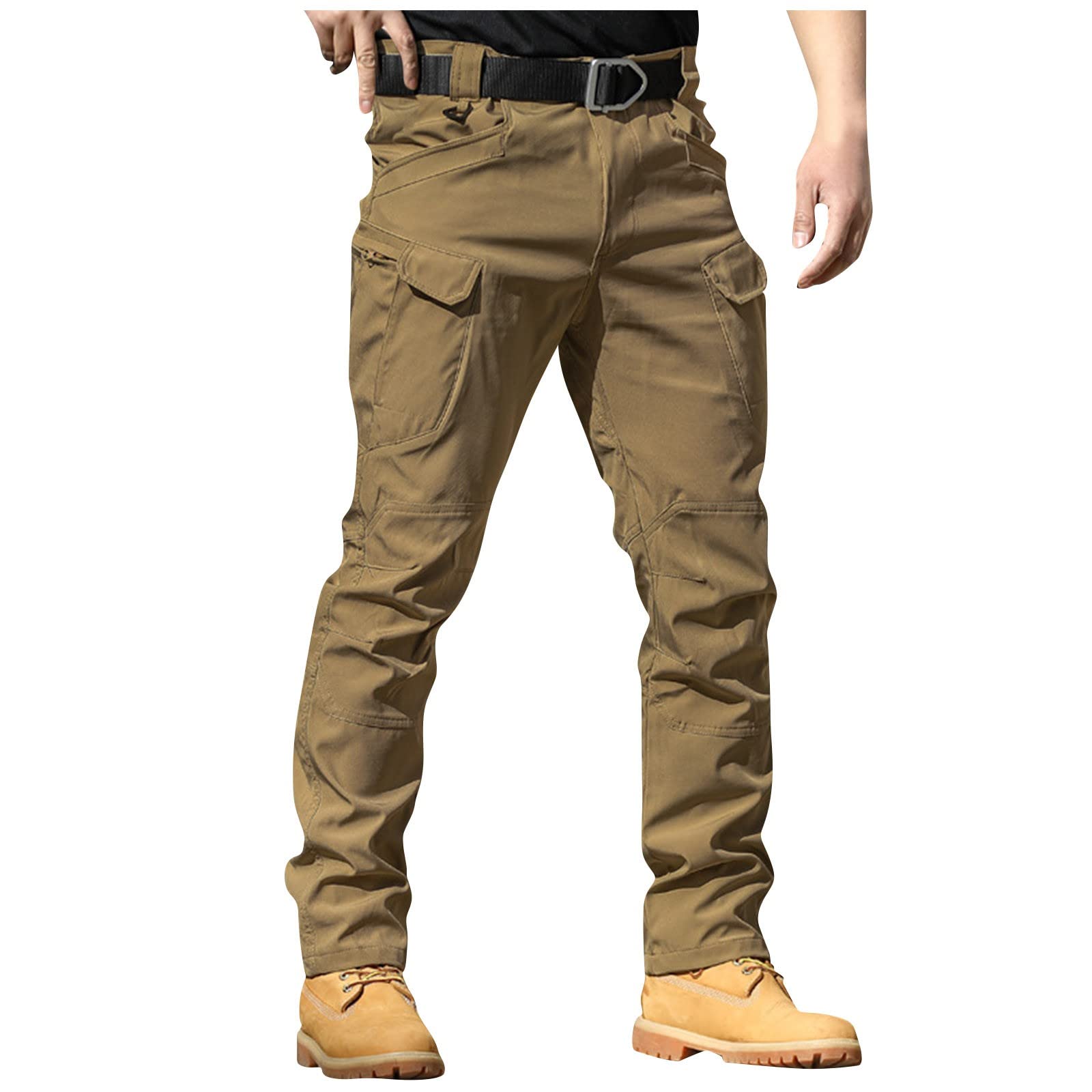 Sweatpants for Men Slim Soft Construction Jeans Workout Fashion Sweatpants Workout Lounge Lightweight Men's Dress Pants Winter Sweatpants Christmas Linen Pants Brown