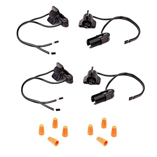 Malibu Low Voltage Cable Connectors for Landscape Lighting 2 Packs Fast Lock Twist Series 8101-4802-02