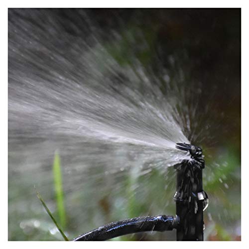 ZXCVB 180 Degree Atomization Nozzle Garden Irrigation Refraction Nozzle Agricultural Fruit Tree Watering Sprayer 50 Pieces (Color : 6MM)