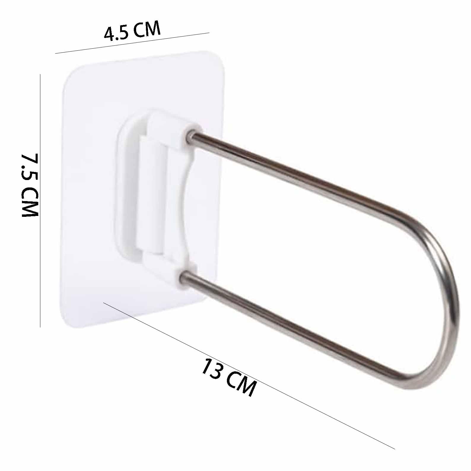 3pcs Storage Rack Swinging Towel Bar Wall Mounted Rack Towel Holder for Kitchen Cabinet Folding Clothes Rack Swing Hangers