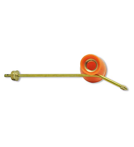 Bulb Duster Powder Duster Sprayer Garden Powder Applicator Dispenser with Long Copper Tube for Organic Gardening Agricultural Supplies and Control