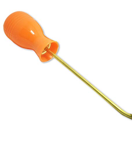 Bulb Duster Powder Duster Sprayer Garden Powder Applicator Dispenser with Long Copper Tube for Organic Gardening Agricultural Supplies and Control