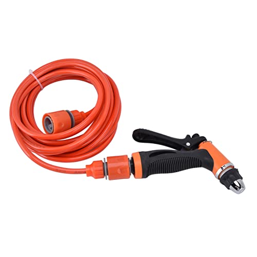 Car Washing Machine, Electric Pressure Washer Pump Plastic Male Thread G1 1/2 12V 72W for Garden