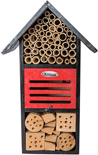 Super Moss 759834561316 Beneficial Bug House, Black Metal Roof