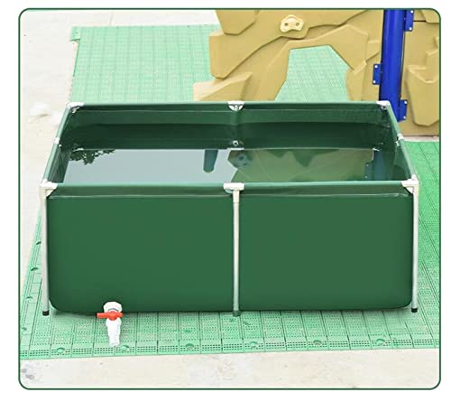 Rectangle Pool Above Ground for Garden, Backyard Family Lap Pool/ Kiddie Swimming Pools, Rectangular Pool Above Ground Hard Side, 1 2 3 4 5 6 7 8 9 10 Ft Albercas Para Adultos ( Size : 3x1.5x0.7m(9.8x
