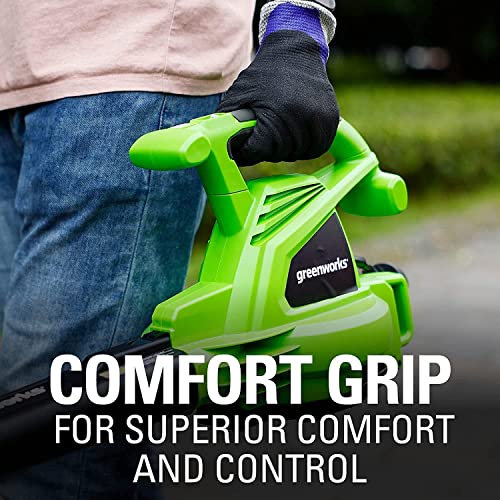 Greenworks 12 Amp 2-Speed (230 MPH / 375 CFM) Blower / Vacuum