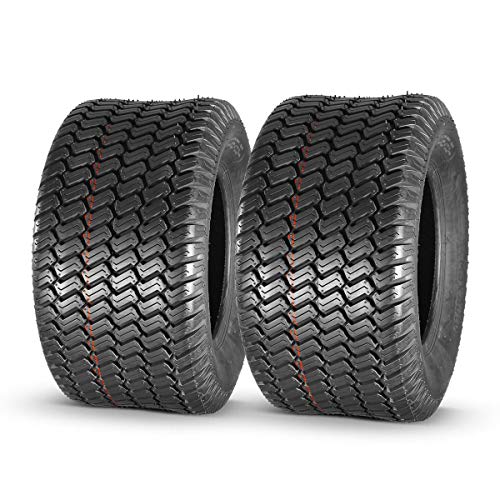 MaxAuto 20x10.00-10 Turf Tires for Lawn & Garden Mower Tractor 20x10x10 20x10-10 4 Ply, Set of 2